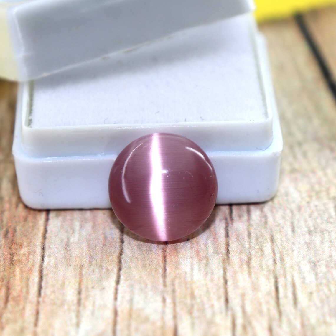 Natural Cat Eye Stone From Sri Lanka 6ct Cabochon Round Cats - Etsy