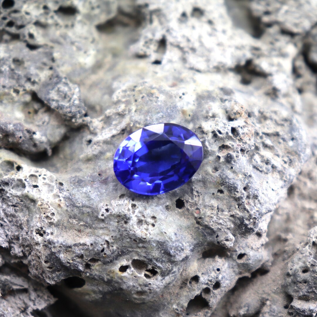 Real Tanzanite From Mount Kilimanjaro 10.25 Cts Deep Blue Hue Oval ...