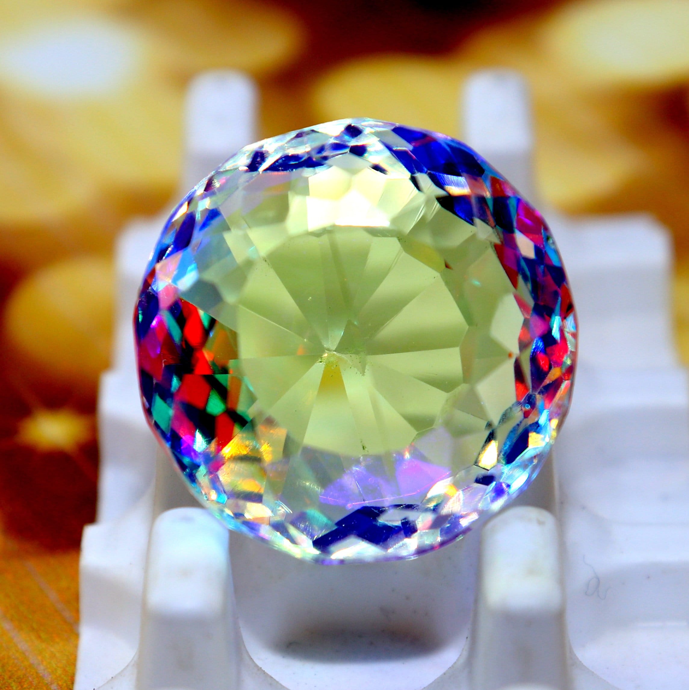 Rainbow Topaz Color
