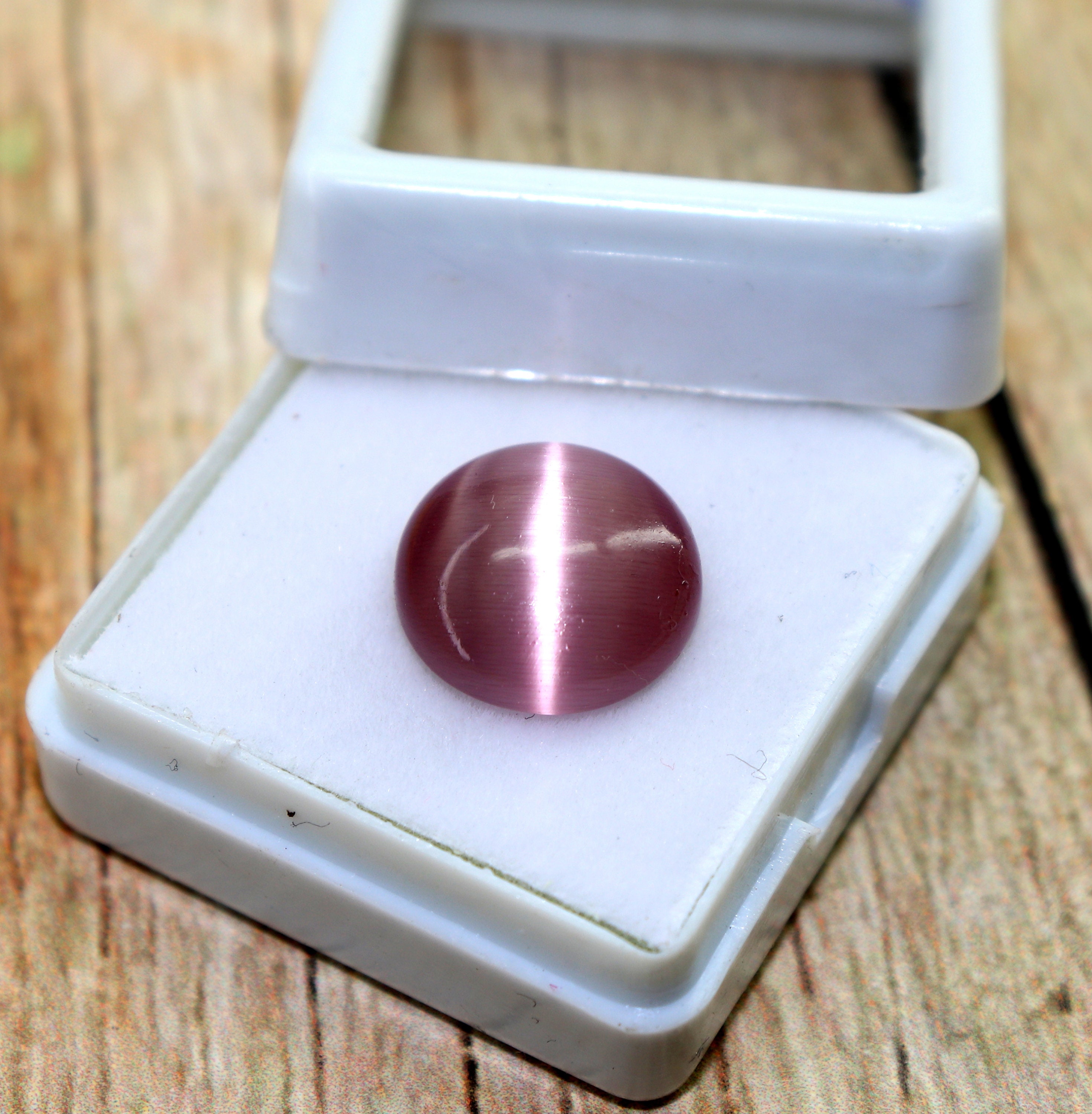 Natural Cat Eye Stone From Sri Lanka 6ct Cabochon Round Cats - Etsy