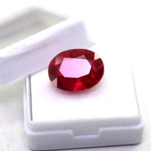 Rare Found Burmese Red Ruby 10.70cts Oval Cut Natural Red Ruby ...