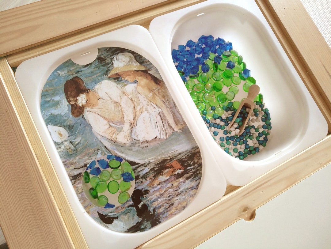 Pond Flisat Insert, PRINTABLE Toddler Activity, Water Insert, Sensory ...