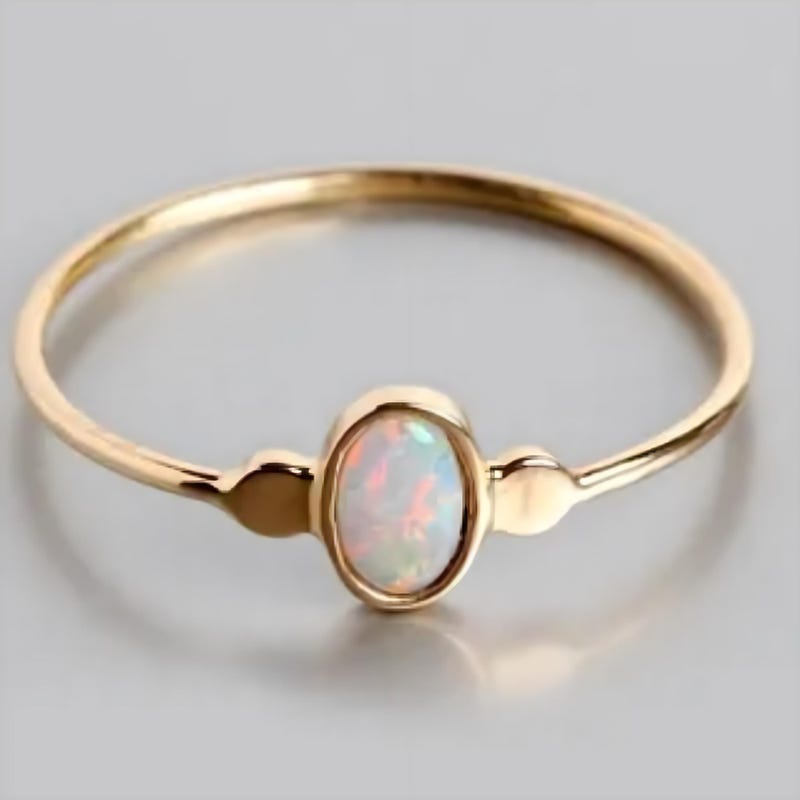 Opal Ring - Etsy UK