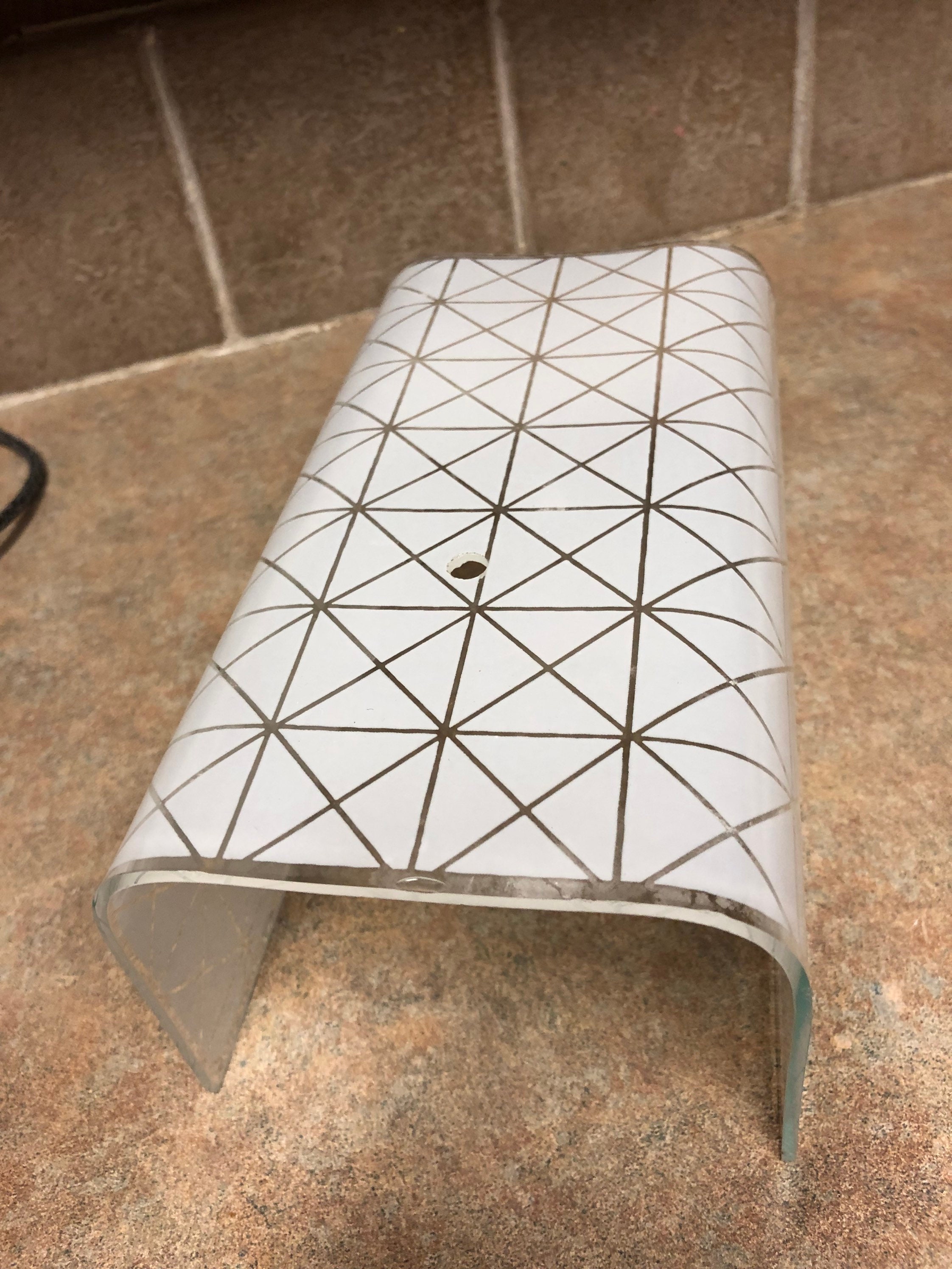 7 Inch Glass Lamp Shade - Etsy