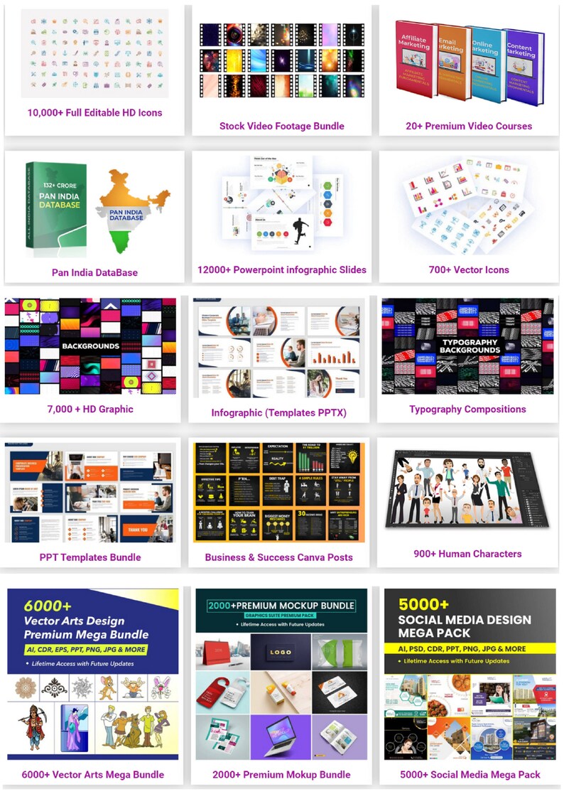 World's Biggest Digital Products Bundle 4 Lacs Digital Ebooks Adobe ...