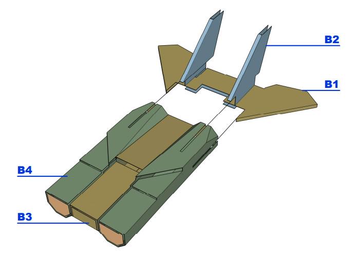 F14 TOMCAT Template. DIY Plans for Making a Cardboard Car - Etsy