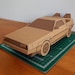 DELOREAN Template. Planos DIY para confección de coche en cartón - Etsy ...