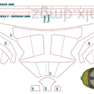 CLONE TROOPER DIY Plans for Making a Helmet From Cardboard and ...