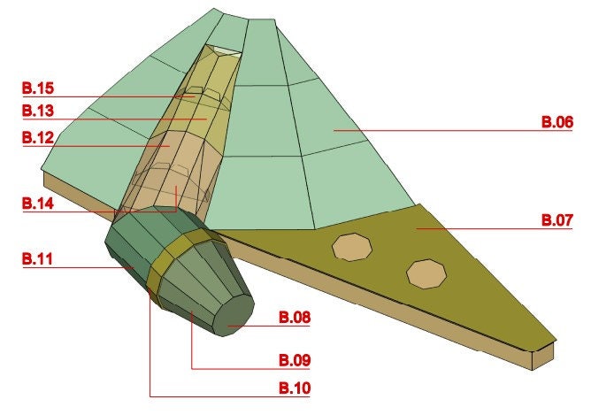 MILLENIUM FALCON DIY Plans for Making a Ship in Cardboard and Cardboard ...