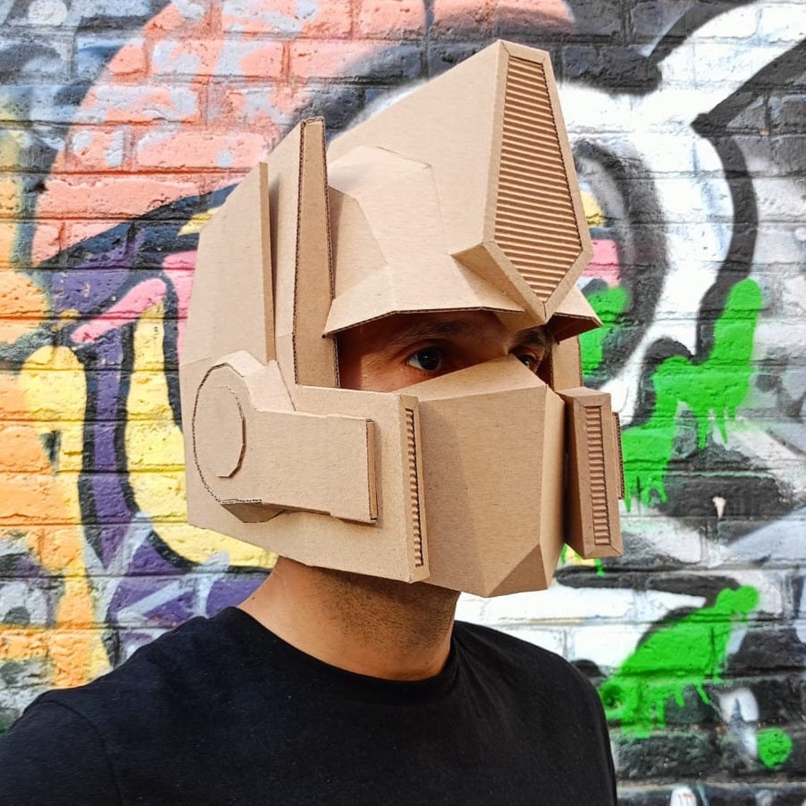 OPTIMUS PRIME Template. DIY Plans for Making a Cardboard - Etsy Canada