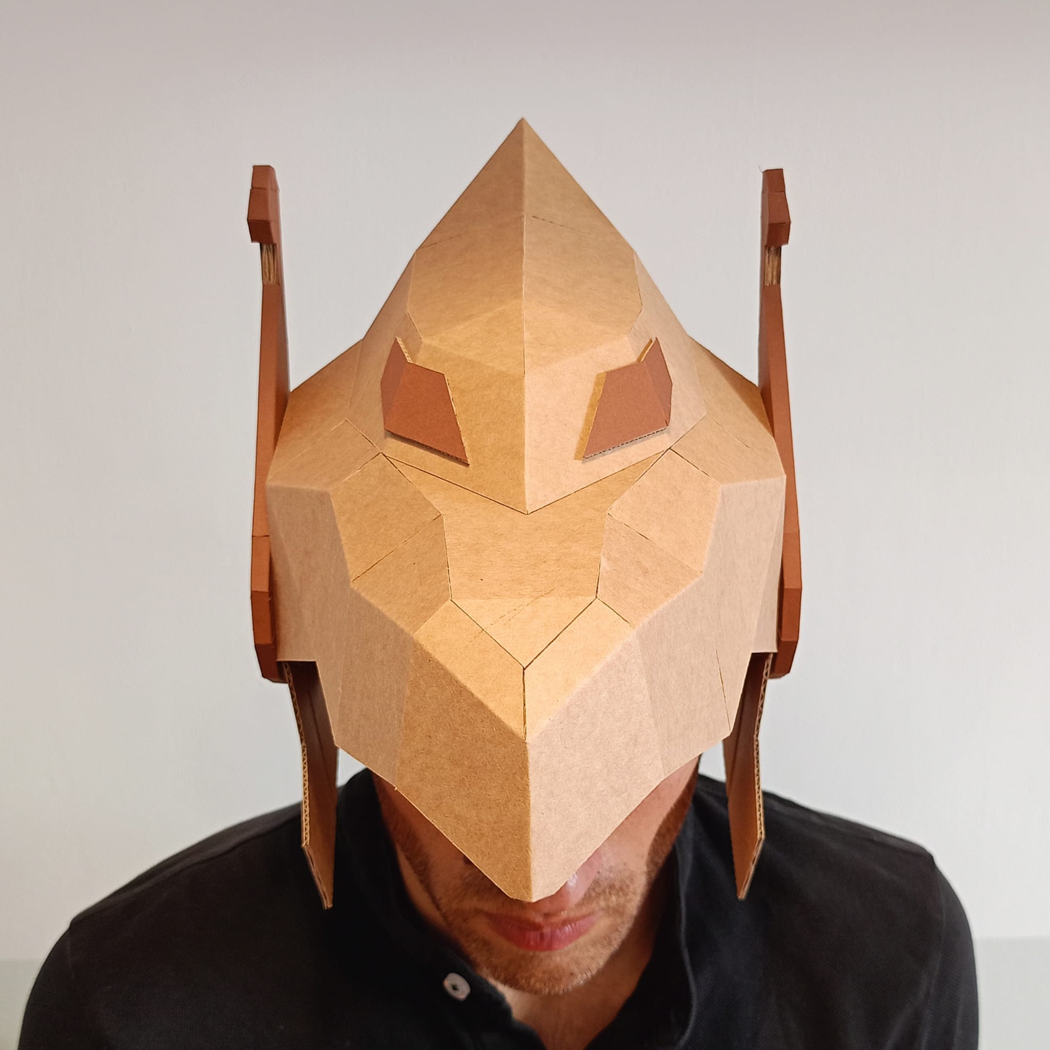 SAINT SEIYA PEGASUS Helmet Template. DIY Plans for Making a Cardboard ...