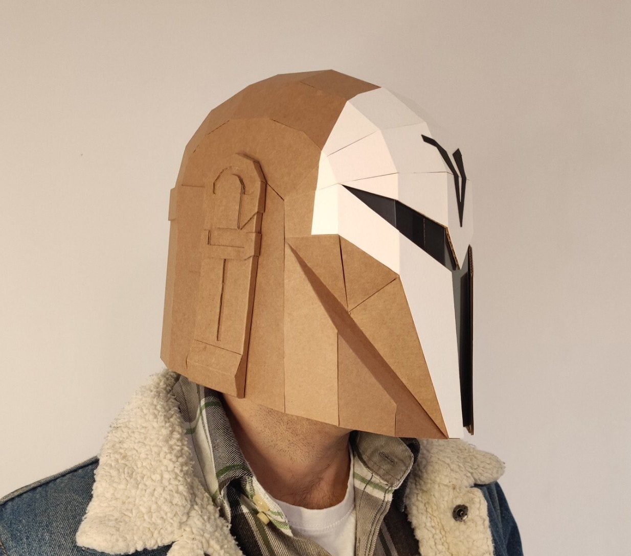 BO KATAN DIY Plans for Making a Helmet Out of Cardboard and Cardstock ...