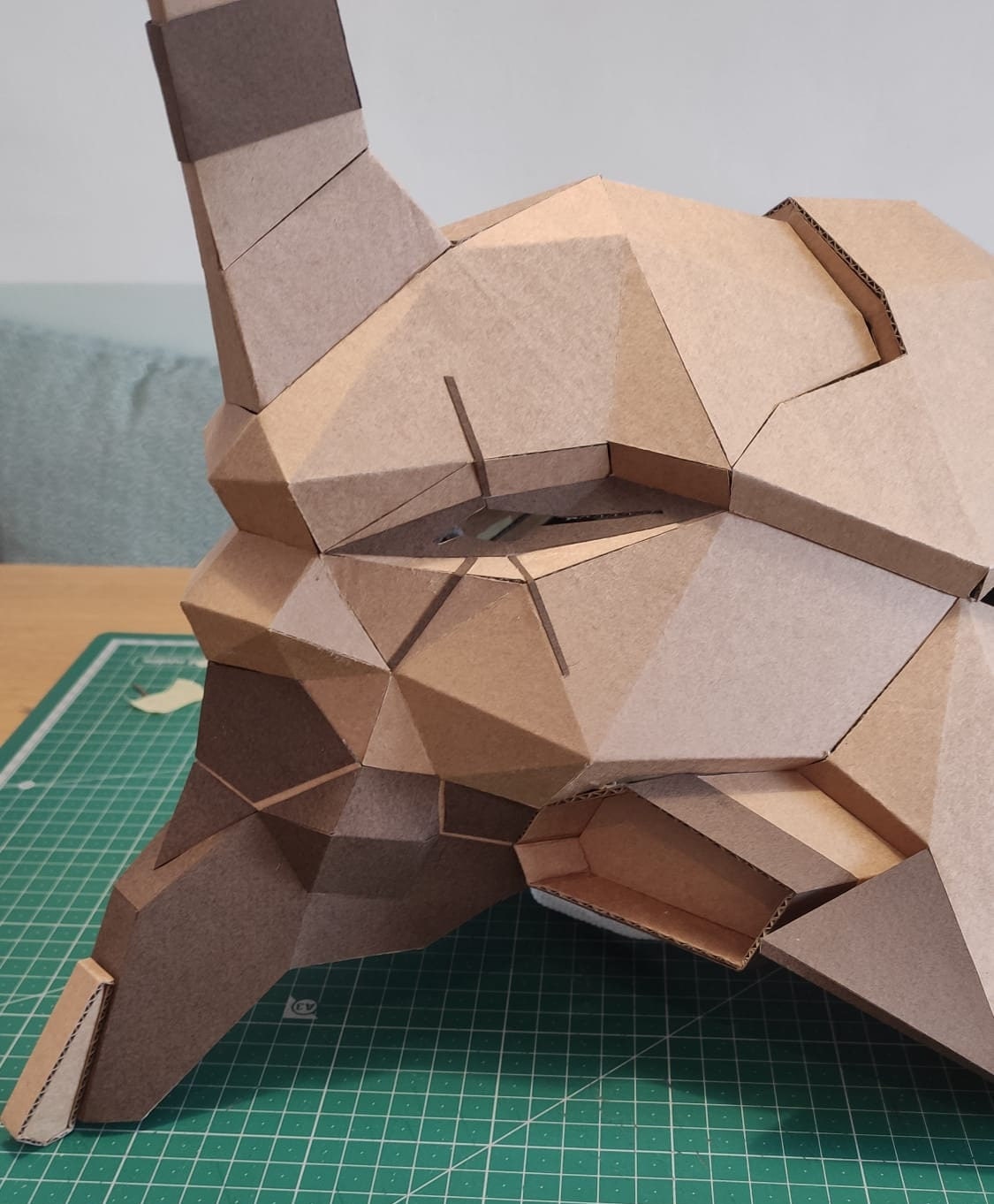 DIY Template. Cardboard Mask Eva - Etsy