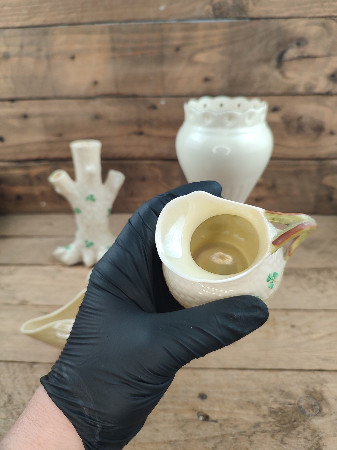 Vintage China Belleek Irish China - Etsy