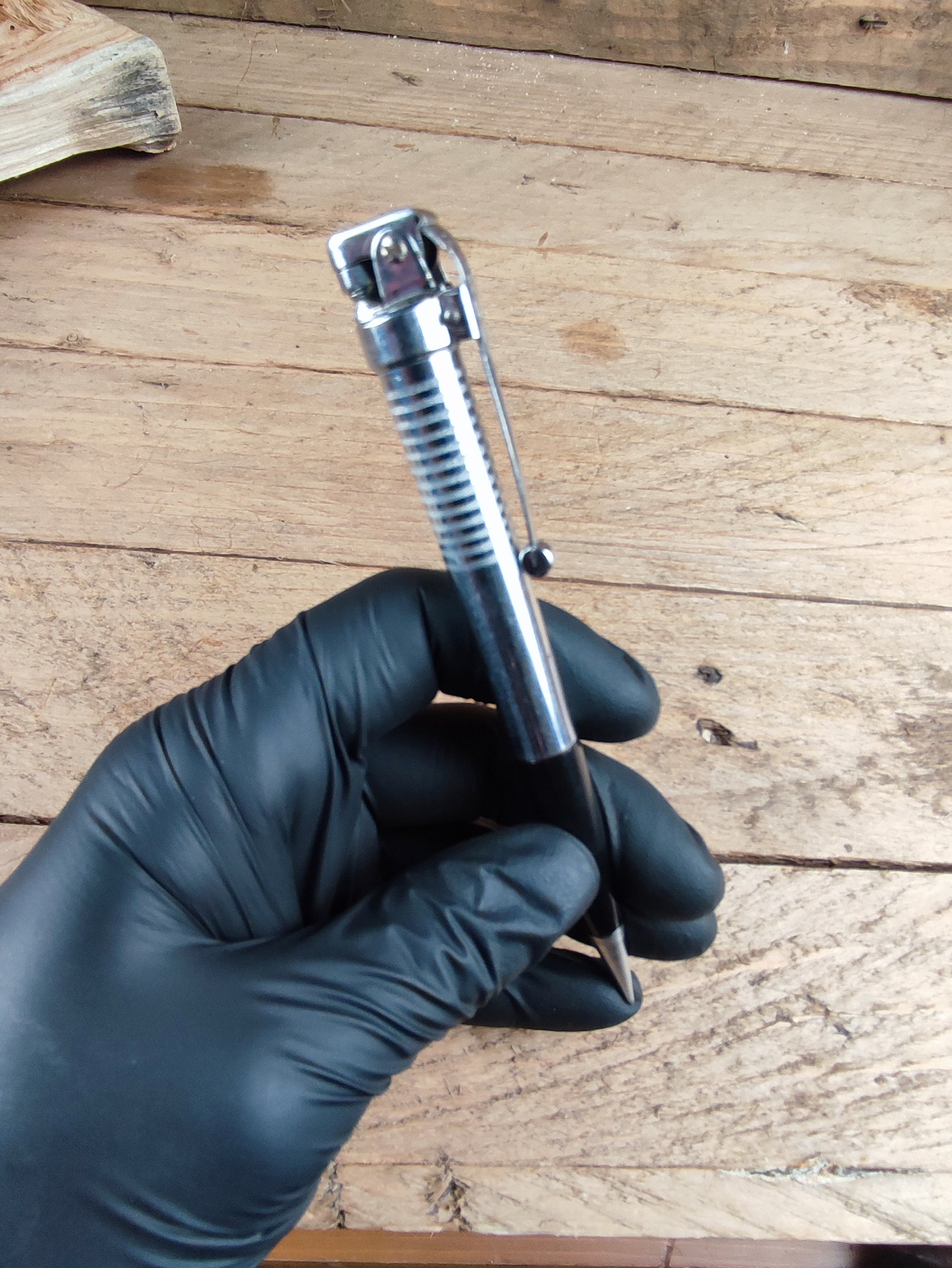 Vintage Lighter NURA Pencil Lighter Pocket Petrol Lighter - Etsy