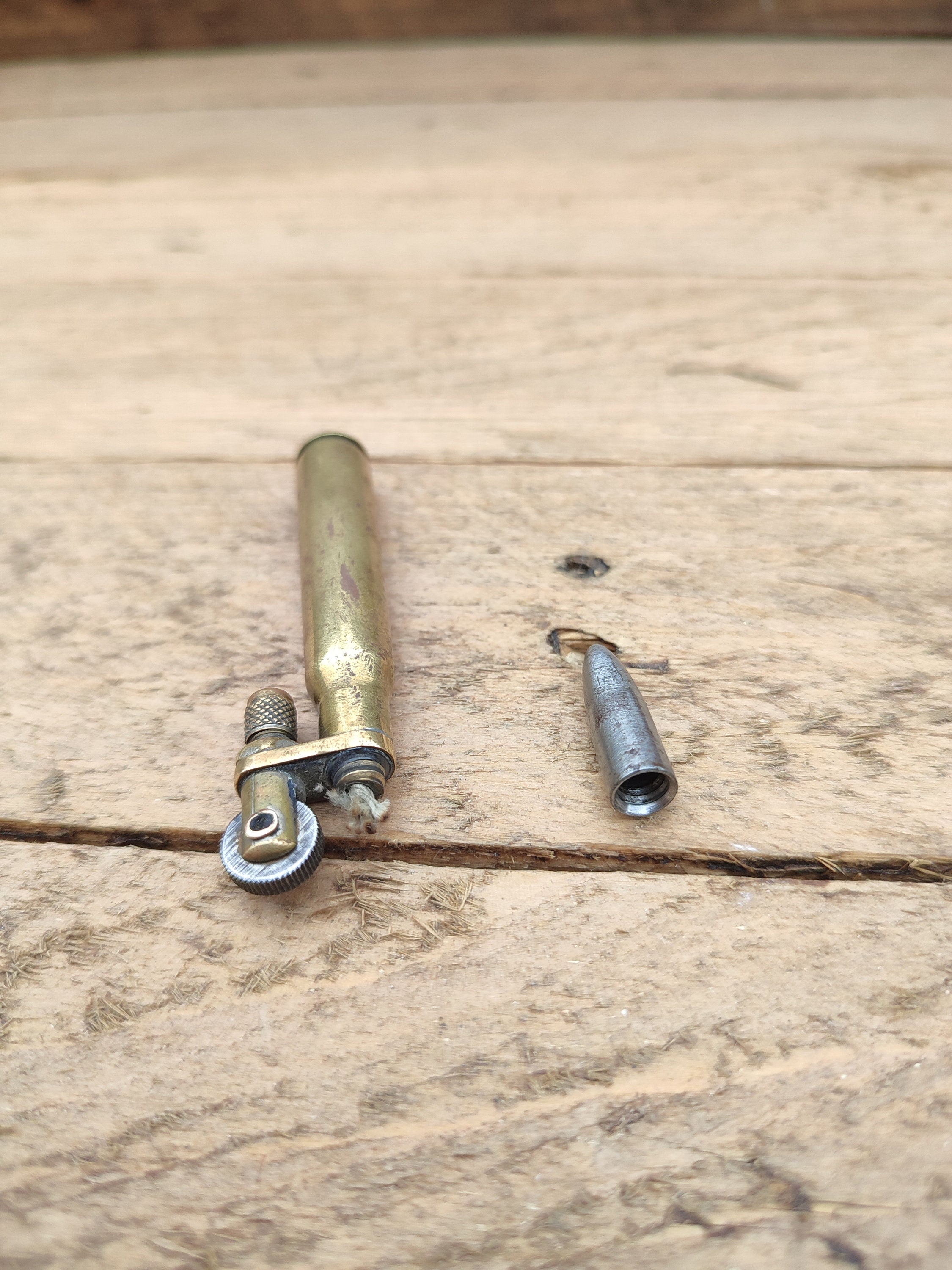 Trench Lighter Bullet Casing Petrol Lighter Trench Art - Etsy