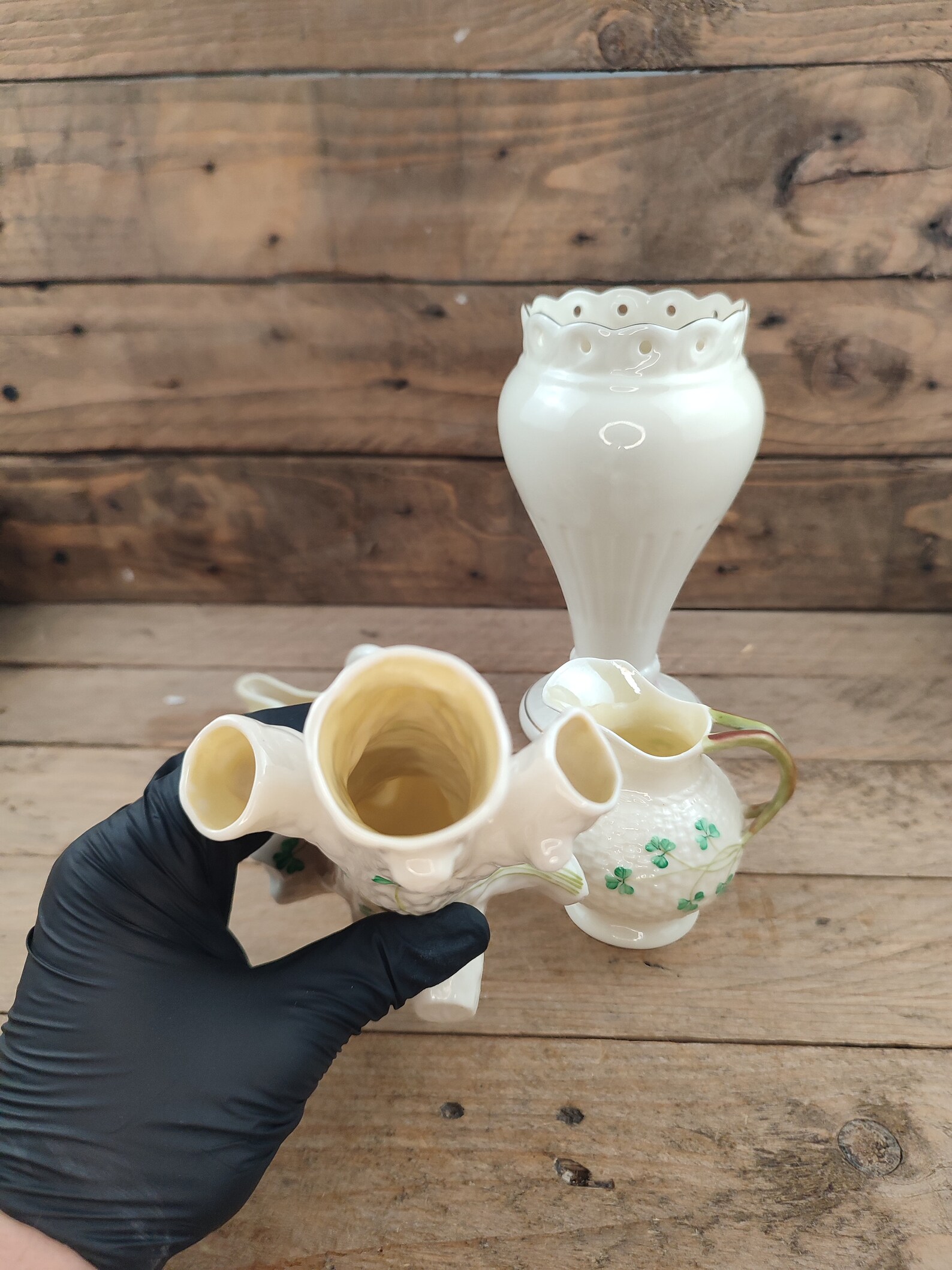 Vintage China Belleek Irish China - Etsy