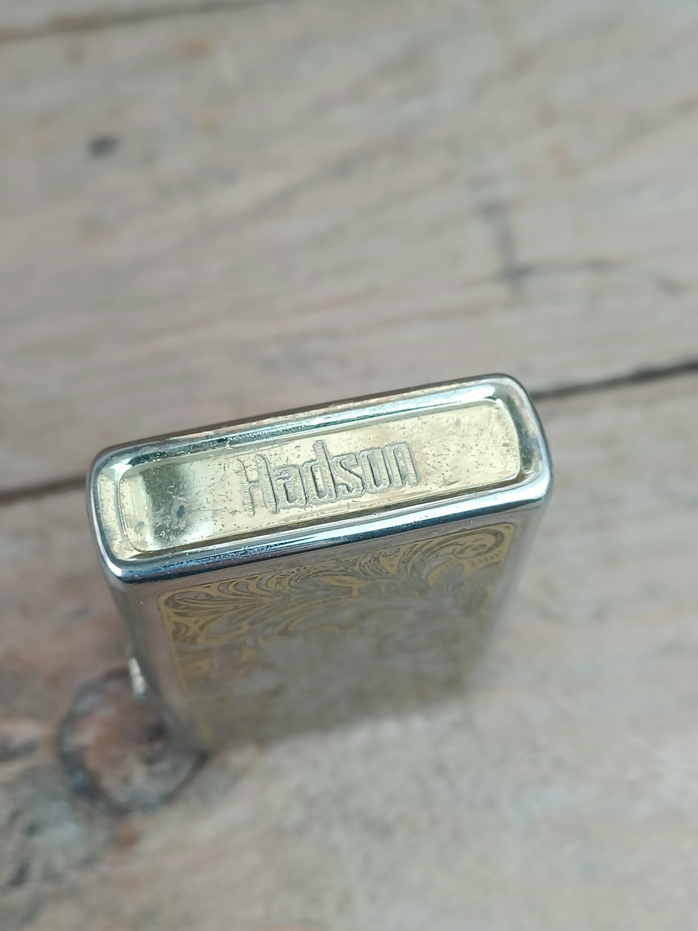 Vintage Hadson Cigarette Lighter With Venetian Pattern - Etsy UK