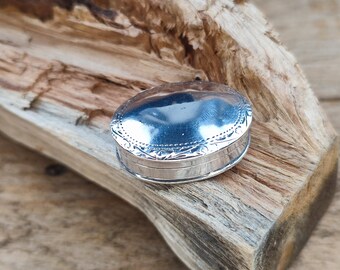 Vintage Native American Sterling Silver Pill Box bell - Etsy