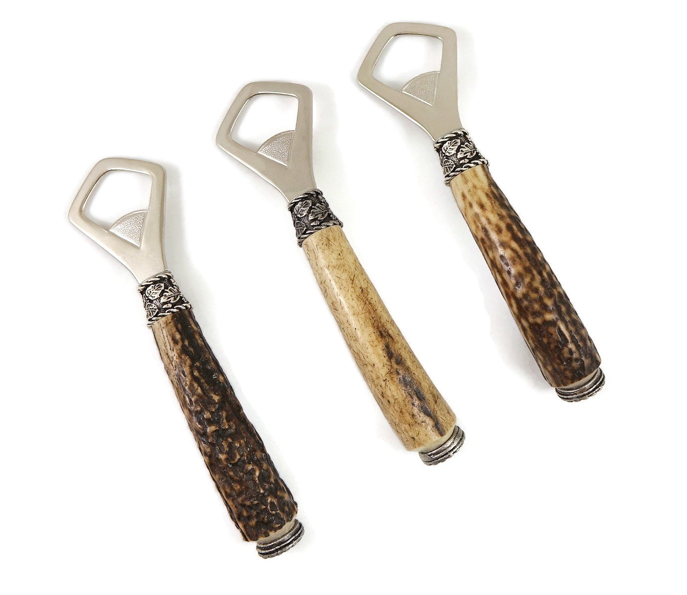 Deer Antler Bottle Opener Natural Wildlife - Etsy