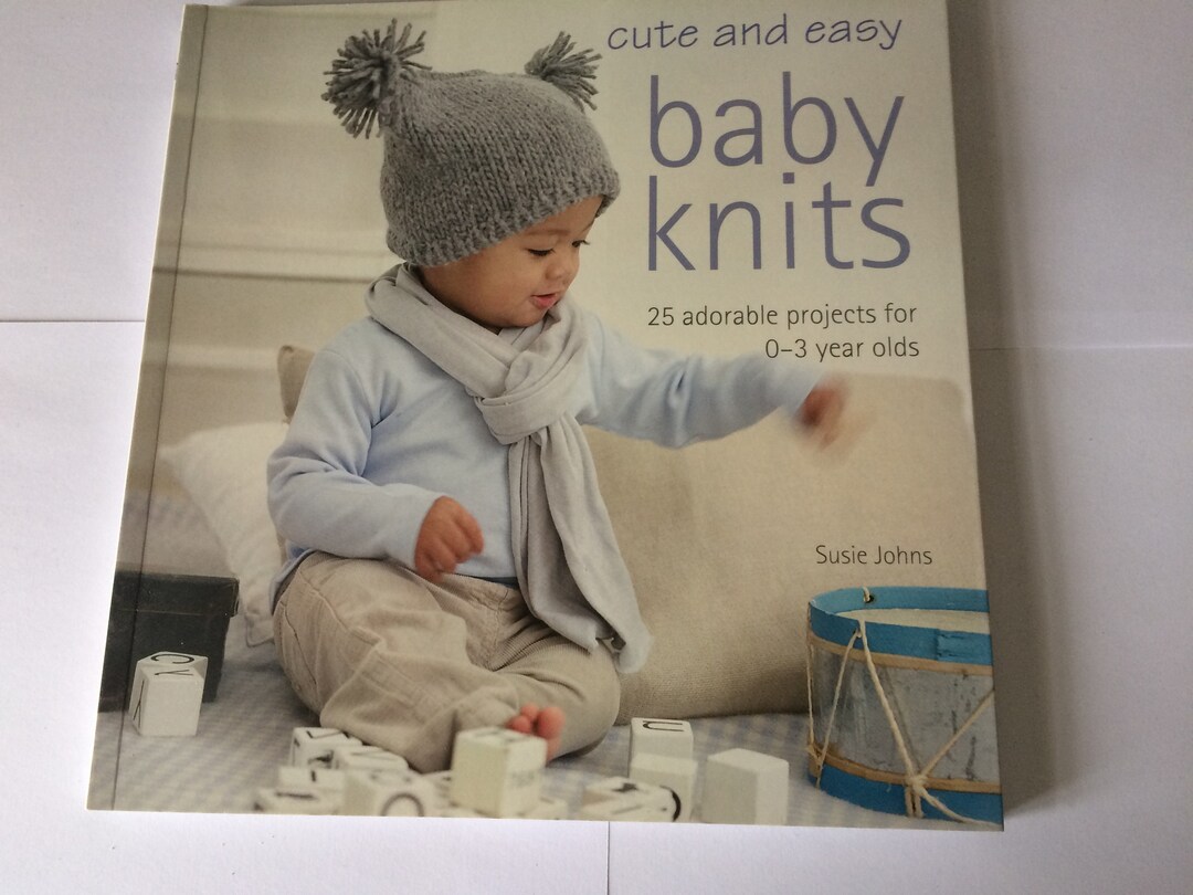 Cute and Easy Baby Knits Pattern Book - Etsy UK