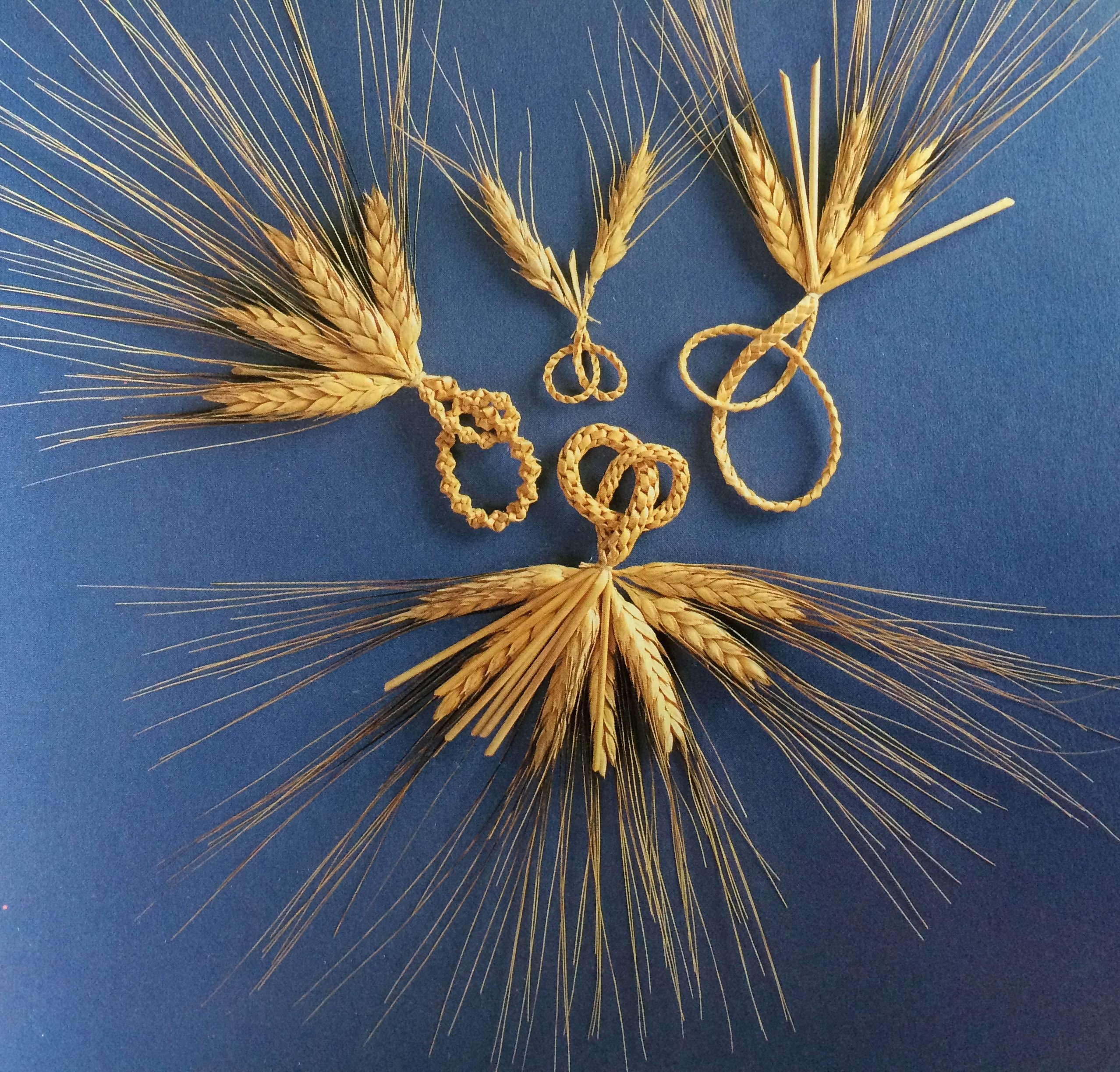 Wheat Weaving Love Knots Natural Straw Work - Etsy
