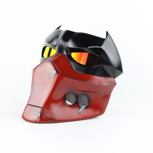 Red Hood Mask Outlaw Version Full Face Mask Lens in Eyes - Etsy