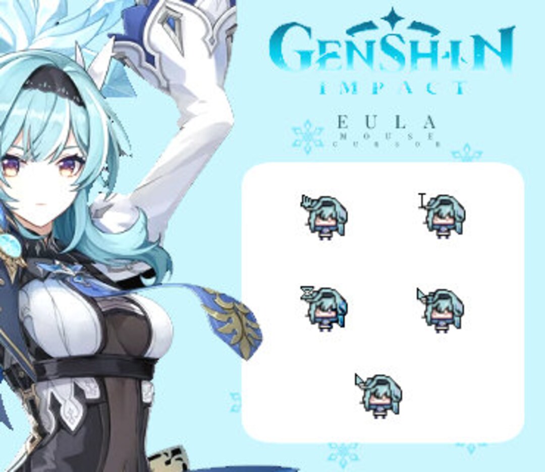 Genshin Cursors (eula Version) - Etsy Israel
