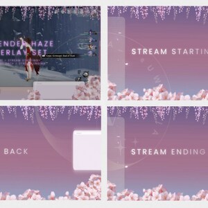 Lavender Haze | Twitch / Youtube Animated Stream Overlay Pack (game ...