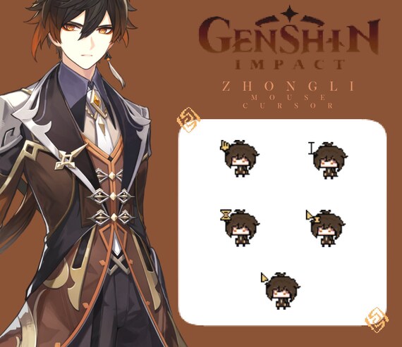 Genshin Cursors zhongli Version - Etsy Hong Kong