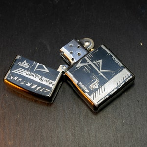 Petrol Lighter Cyberpunk 2077 Edge Runners - Etsy