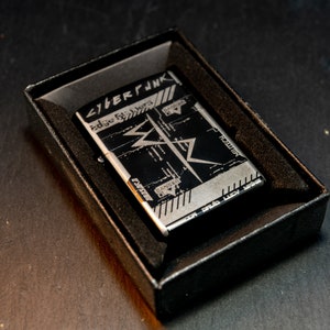 Petrol Lighter Cyberpunk 2077 Edge Runners - Etsy