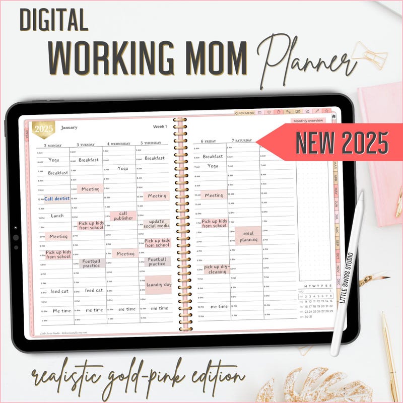 Stay at Home Mom Planner - Etsy