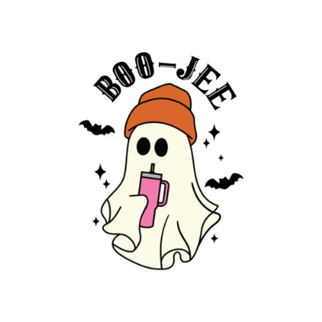 Halloween Gifts Boo-jee SVG PNG Funny Ghost Halloween SVG Png Stanley ...