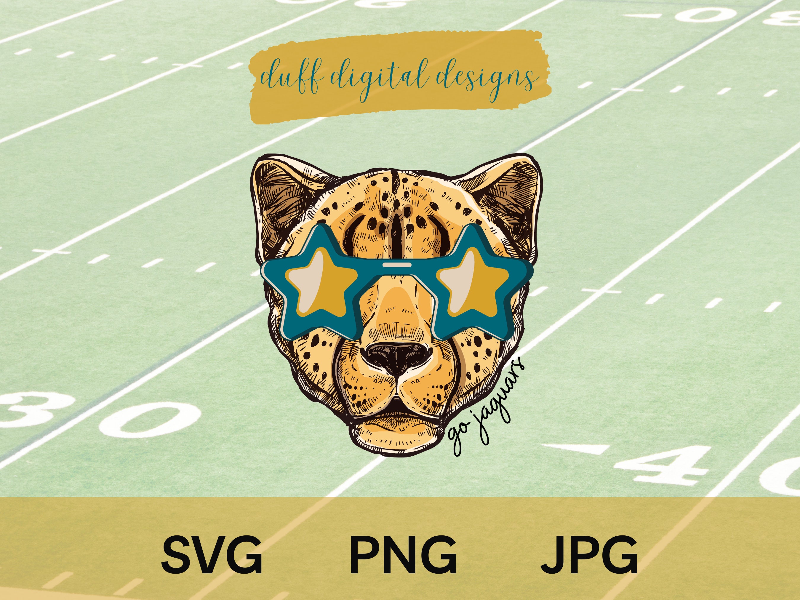 Jaguars SVG Jaguars Cut File for Cricut Jacksonville SVG Jags Cut File ...