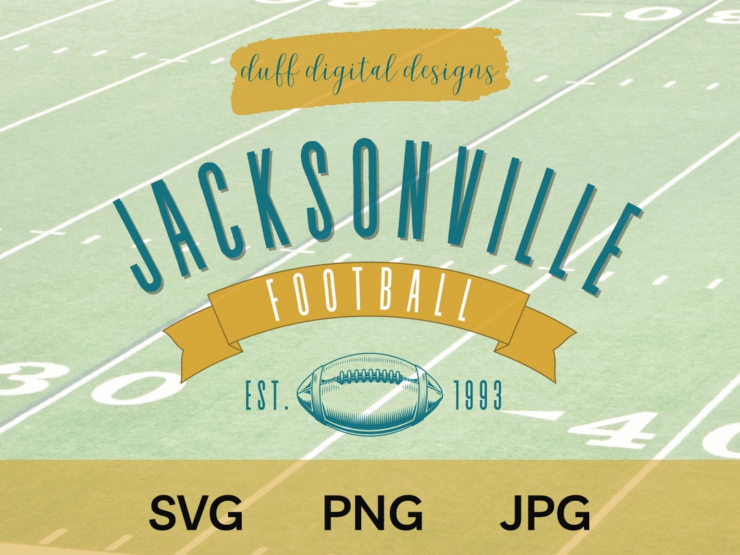 Jacksonville Football SVG | Jaguars Cut File for Cricut | Jacksonville ...