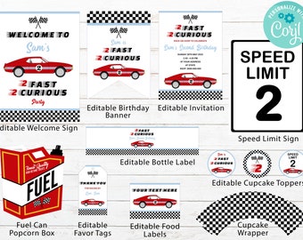 2 Fast Curious | Etsy