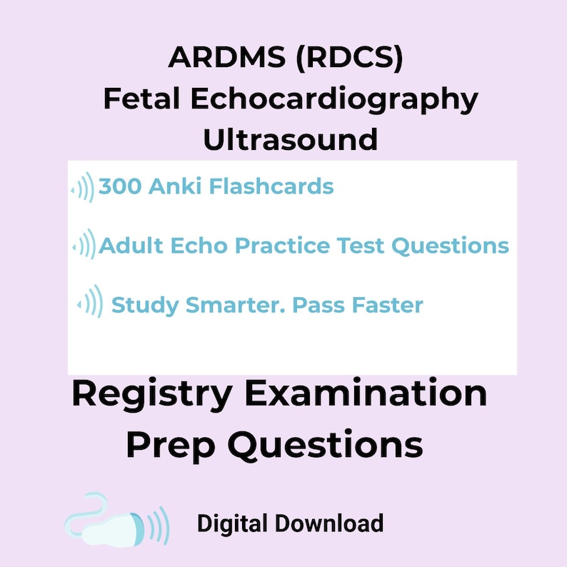 RDCS Adult Echocardiography Registry Flashcards | Practice Questions ...