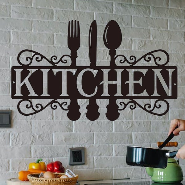Kitchen Word Art - Etsy