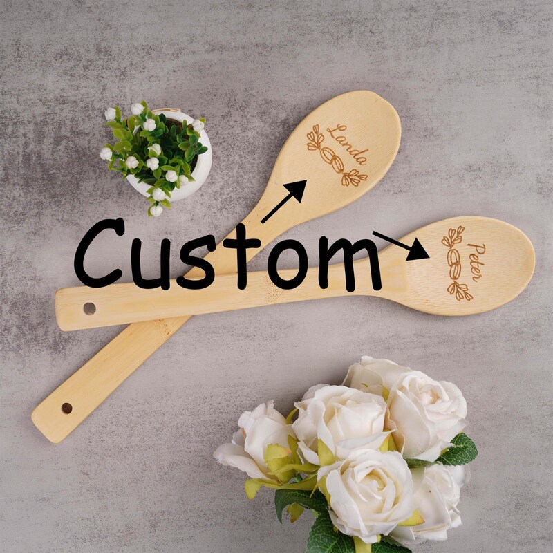 Bamboo Spoons - Etsy