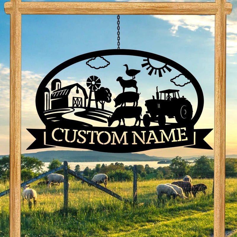 Metal Farm Art - Etsy