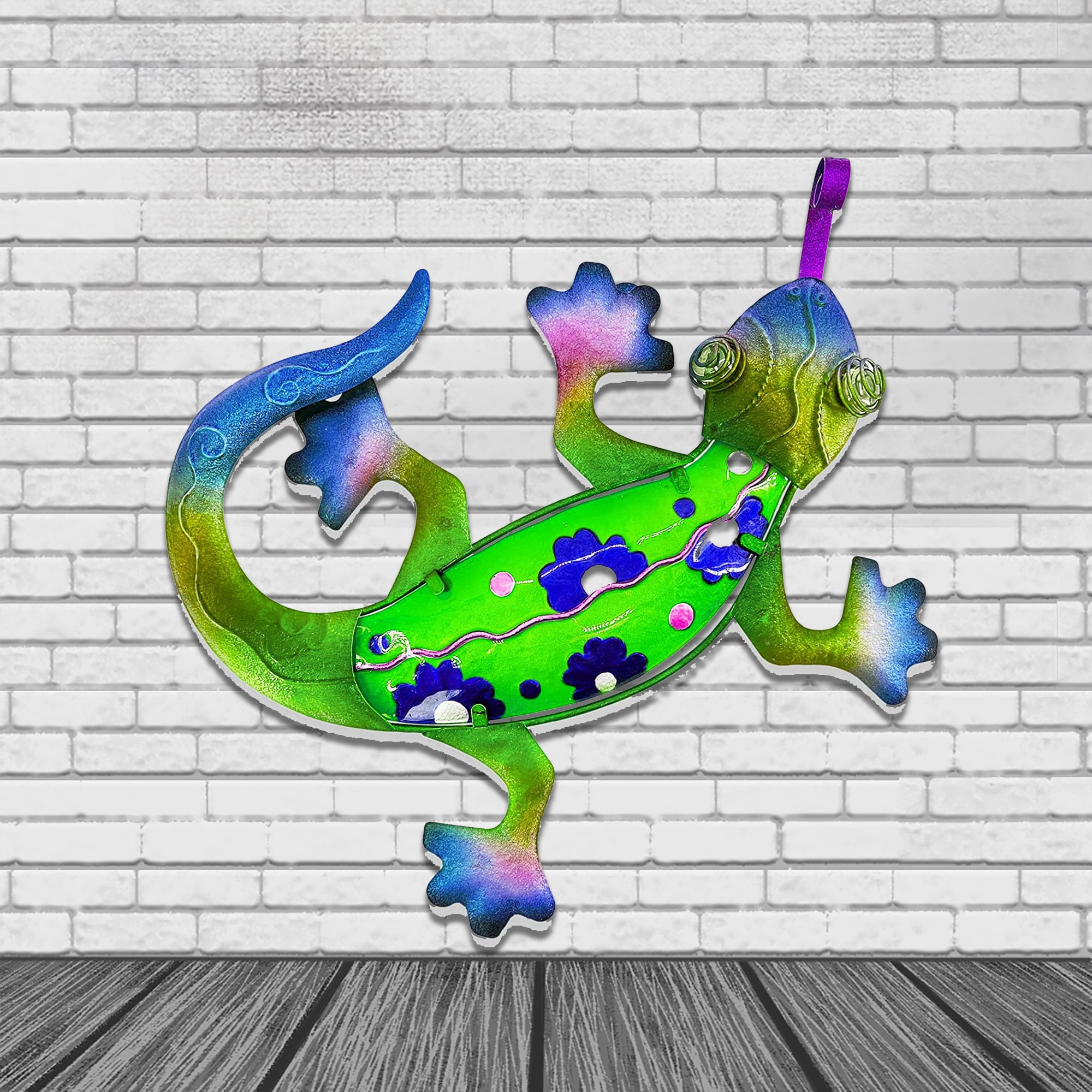 Personalized Handmade Custom Gecko Wall Decor,outdoor Metal Garden ...