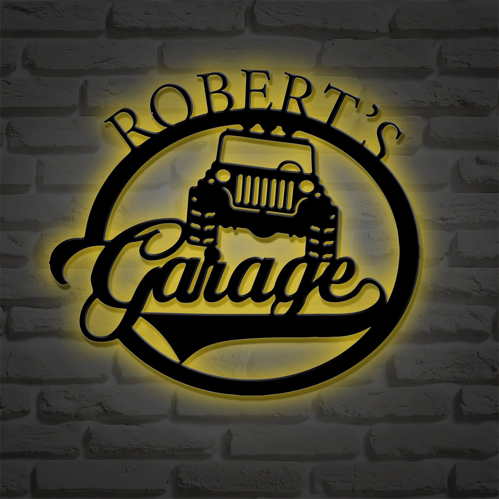 Personalized Garage Decor Metal Sign Gift for Men Dads Grandpa - Etsy