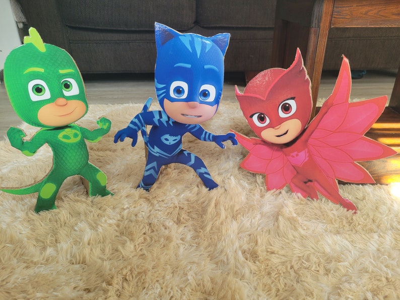 Standing PJ Mask Party/prop Cutouts - Etsy