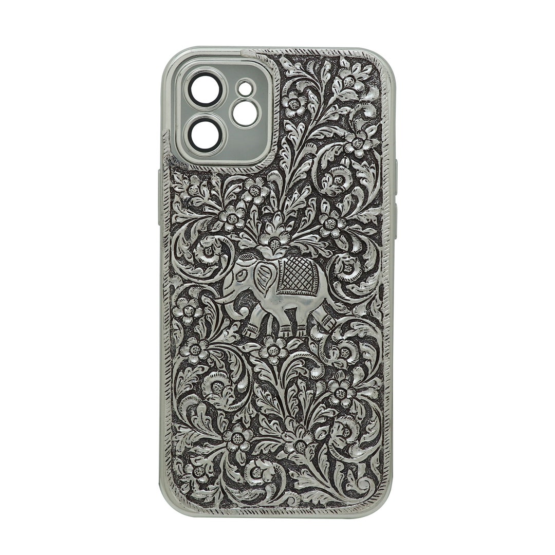 Sterling Silver Designer Elephant Phone Cover - Etsy