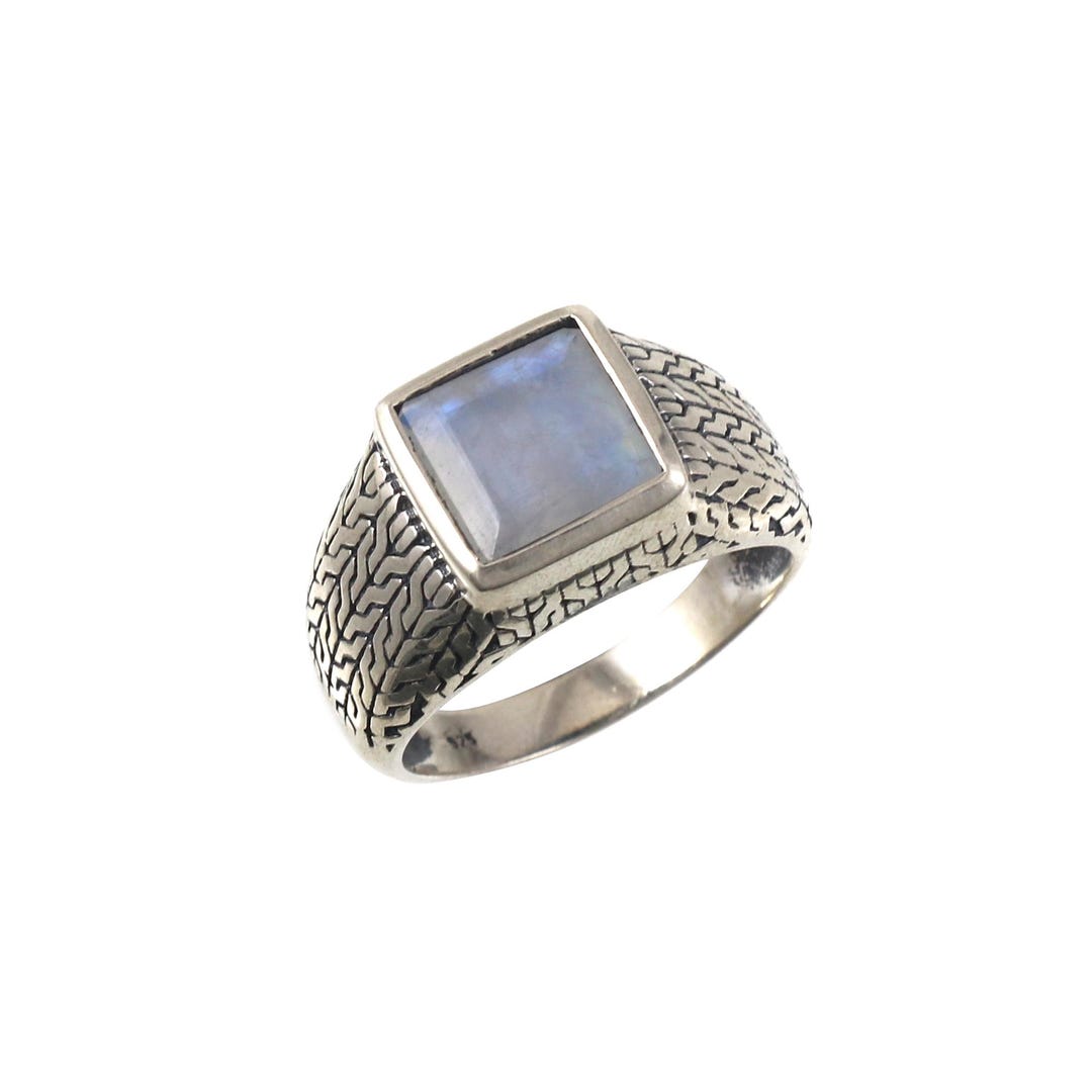 925 Sterling Silver Men's Ring, Everyday Ring, Statement Ring, AAA ...