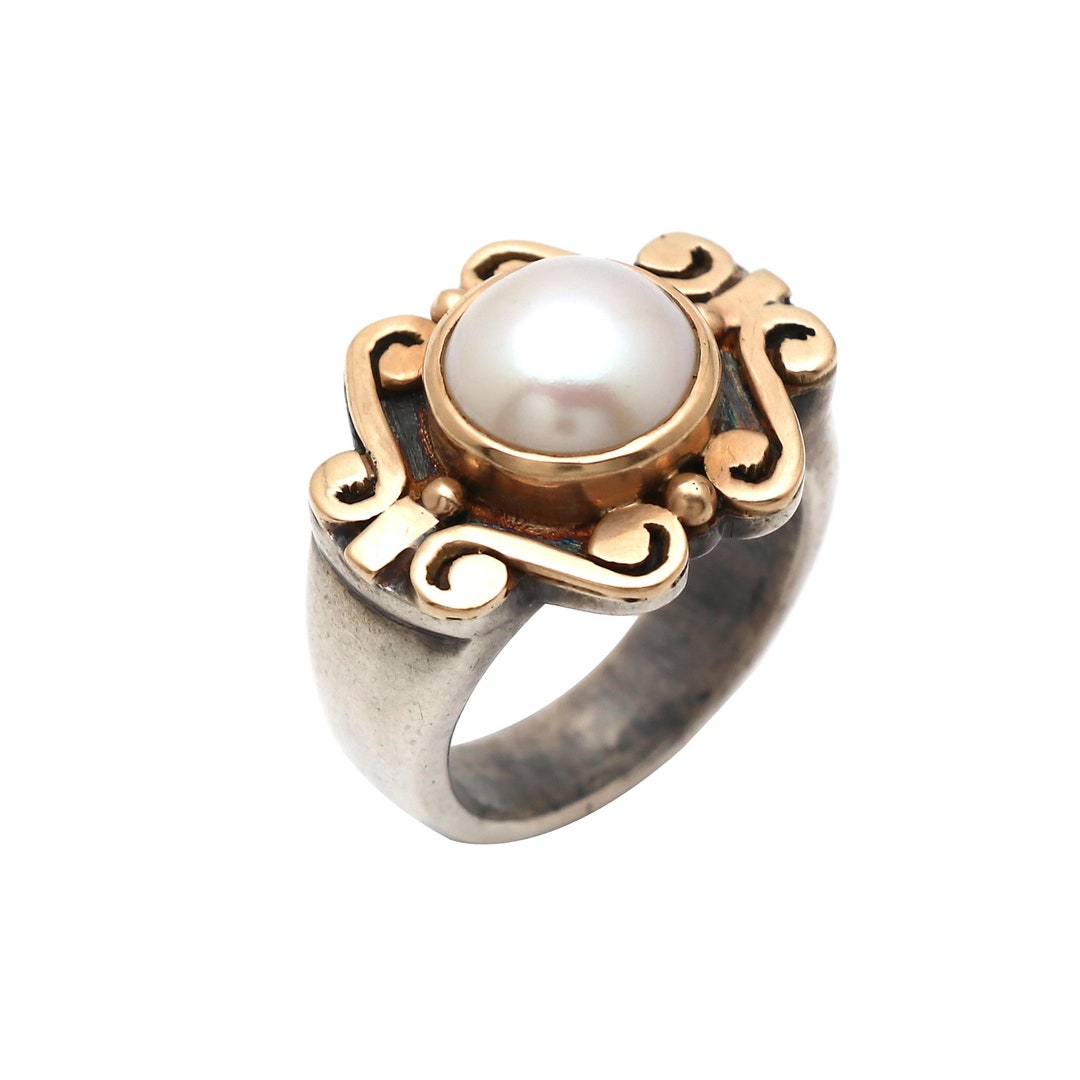 Antique 18k Gold Ancient Roman Ring, 925 Sterling Silver Roman Ring ...