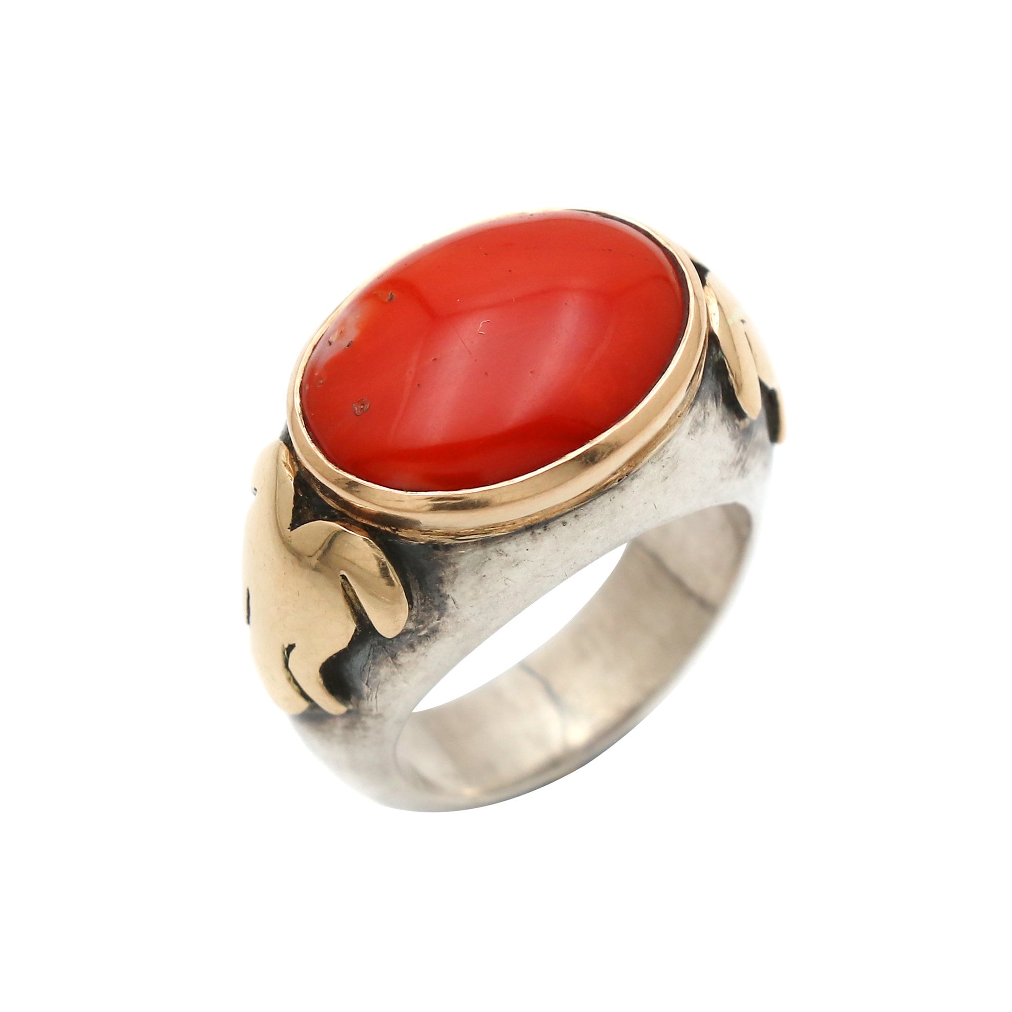 Antique 18k Gold Ancient Roman Ring, 925 Sterling Silver Roman Ring ...