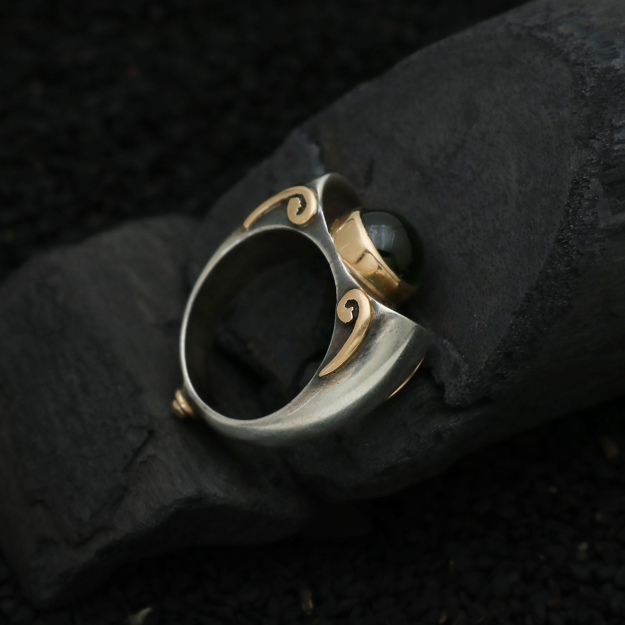 Antique 18k Gold Ancient Roman Ring 925 Sterling Silver Roman - Etsy