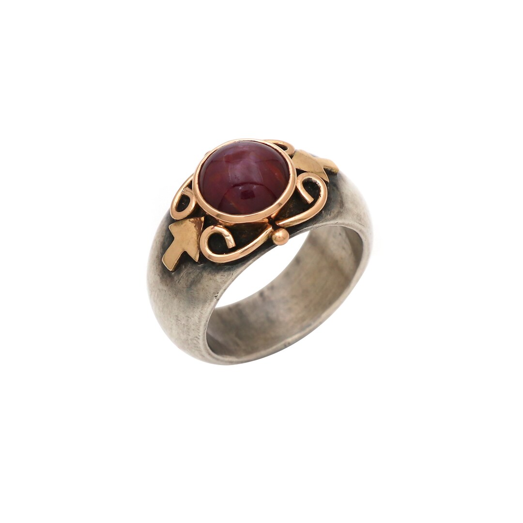 Antique 18k Gold Ancient Roman Ring, 925 Sterling Silver Roman Ring ...